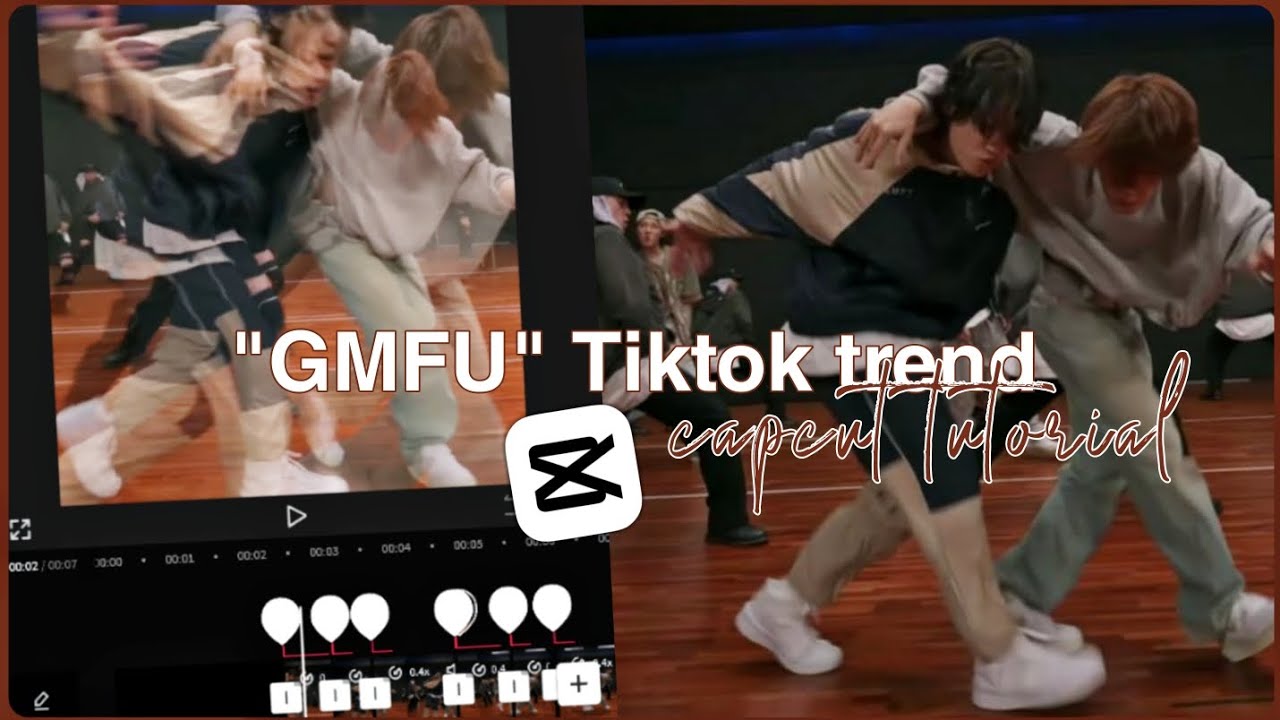 "GMFU" Trend tutorial- Capcut| Ghost effect + Blur transition - YouTube