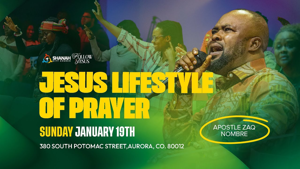 Jesus Lifestyle of Prayer: Jesus Got Up | Shanah Sunday Service with ...