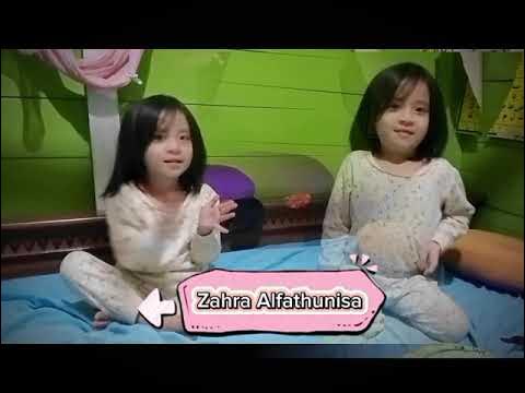 Zahra bermain dengan kembaran ajaib - YouTube