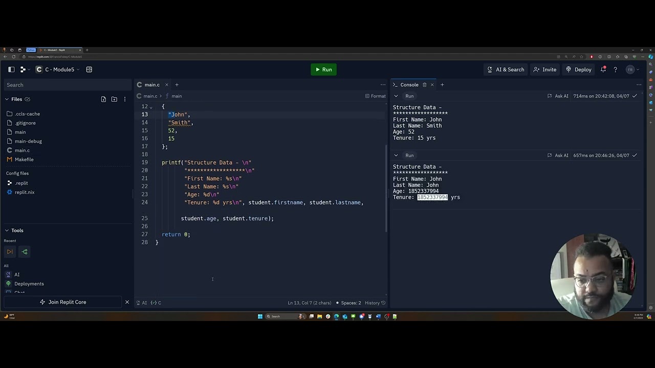 C Unions Explained: Memory Layout, When to Use (with examples) - YouTube