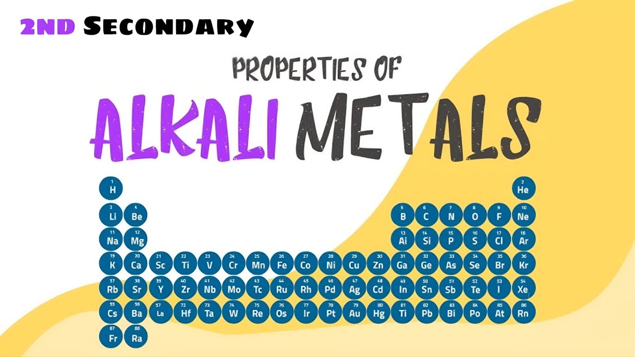 Rest of properties of alkali metals chemistry 2nd secondary - YouTube