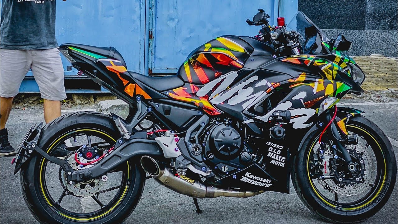 REVIEW KAWASAKI NINJA 650R ĐỘ QUÁ TRỜI KHỦNG l REVIEW NINJA 650R ĐỘ 100 ...