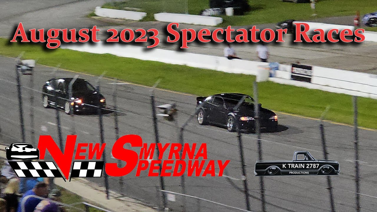 2023 New Smyrna Speedway Spectator Races (August 2023) - YouTube