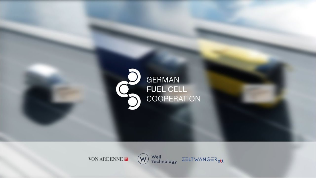 German Fuel Cell Cooperation: aligned manufacturing equipment - YouTube