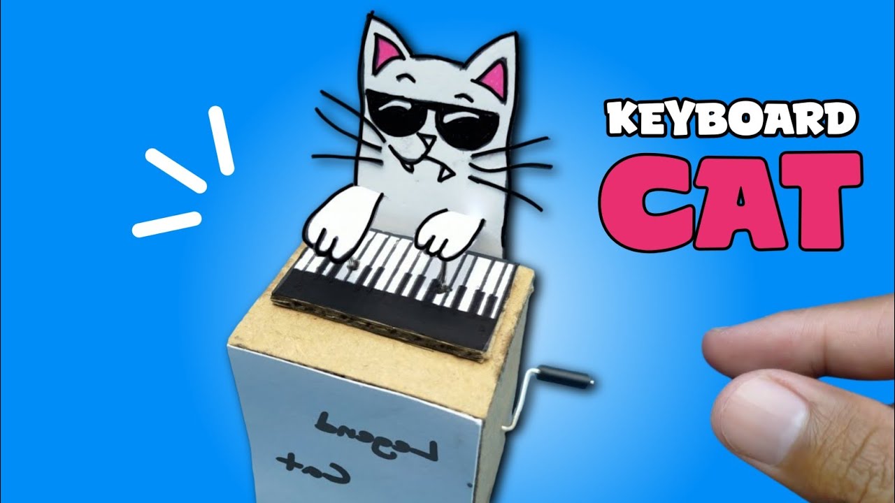 Making Cool Keyboard Cat Cardboard Craft DIY Cardboard Toys YouTube making-cool-keyboard-cat-cardboard-craft-diy-cardboard-toys-youtube