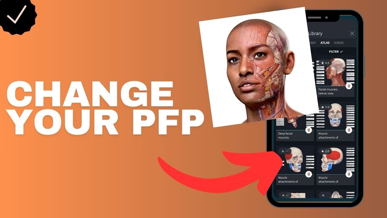 How to change your profile picture in the Complete Anatomy app? - YouTube