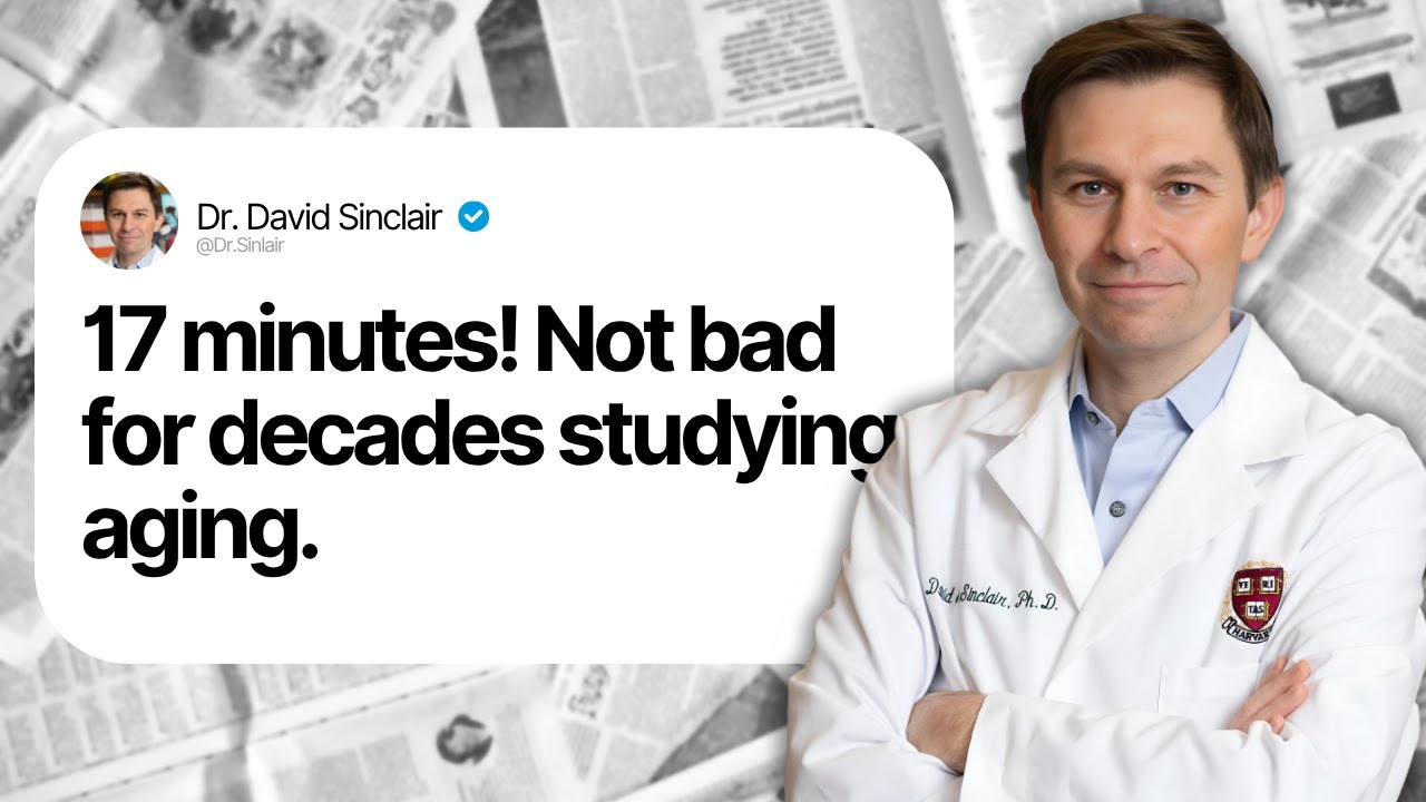 We Analyzed All of Dr.David Sinclair's Work About Aging! - YouTube