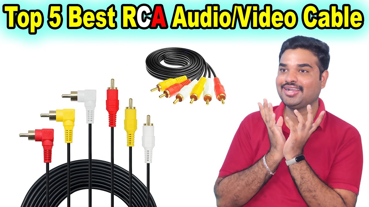 Top 5 Best RCA Male to RCA Male Stereo Audio Video Cable In India 2022 ...