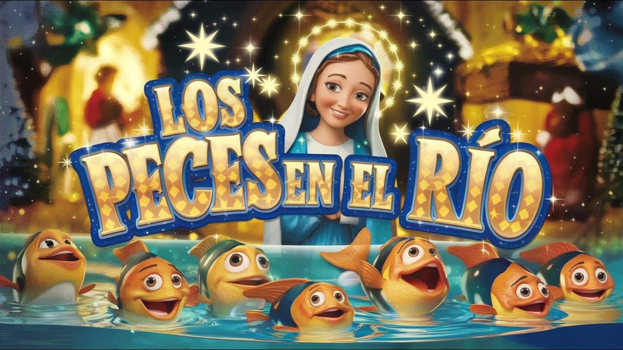 🦌Los Peces En El Río 🎅🌲| Canción navideña | Villancicos navideños ...