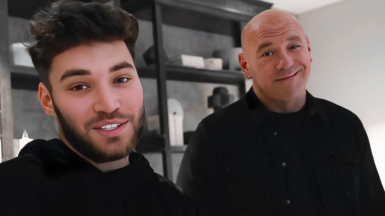 Adin Ross Reunites with Dana White.. - YouTube