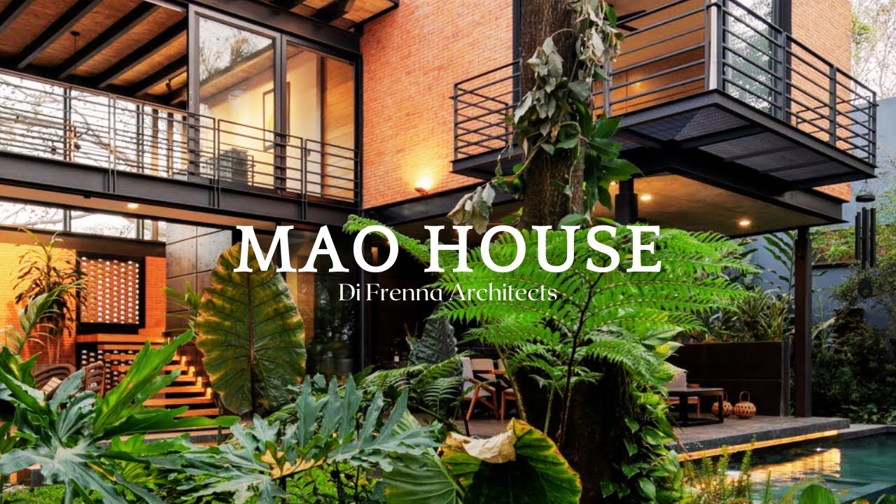 Contemporary Home with large windows that provide a flow of fresh air ...