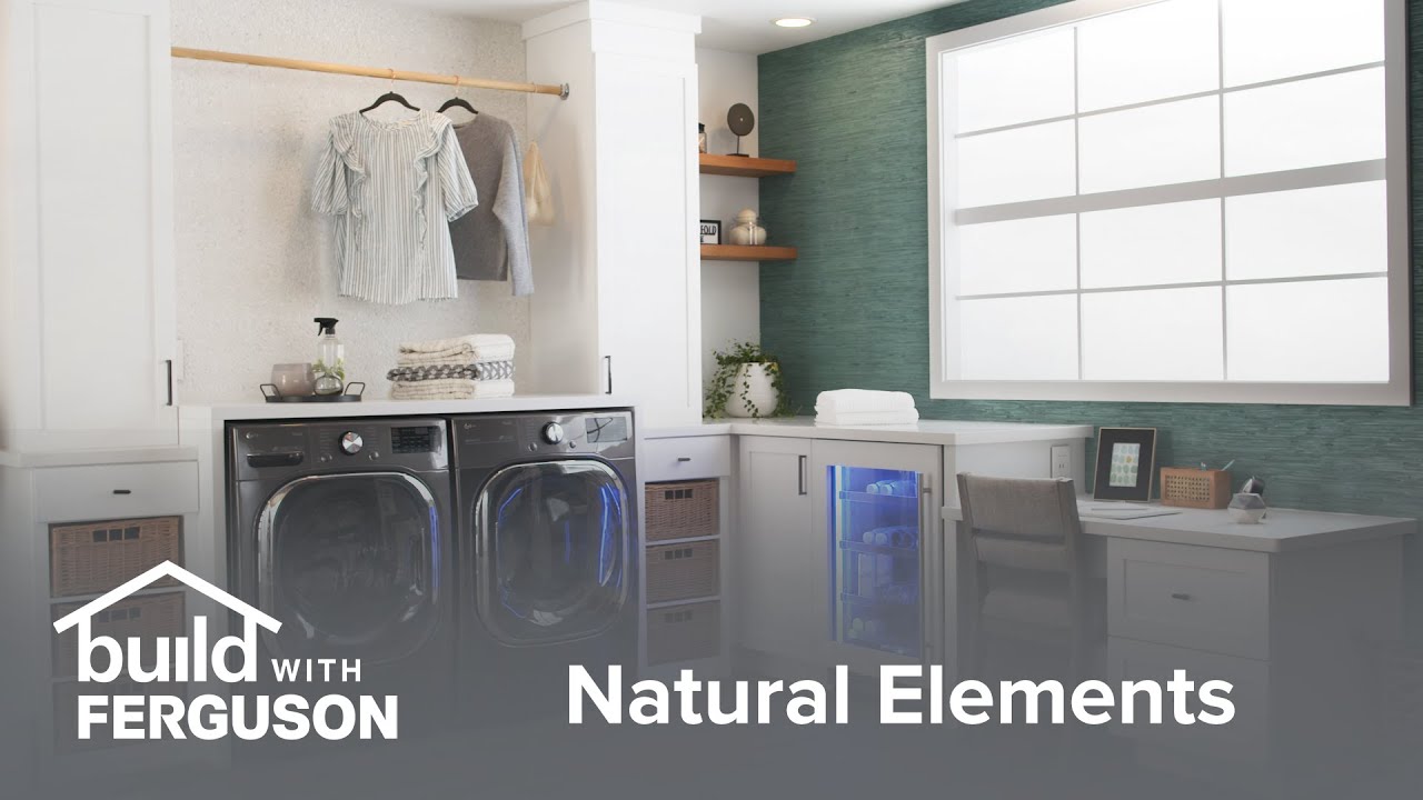 Laundry Room with Natural Elements - YouTube