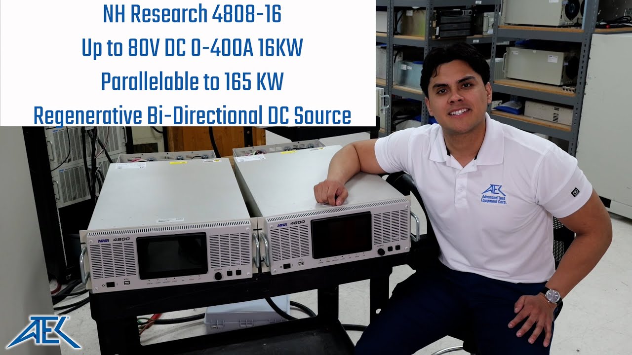 NH Research 4800 Compact Battery Cycler | Overview - YouTube