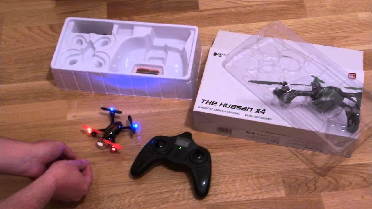 Hubsan X4 H107C camera version - can't start motors (front-left LED is blinking) - YouTube