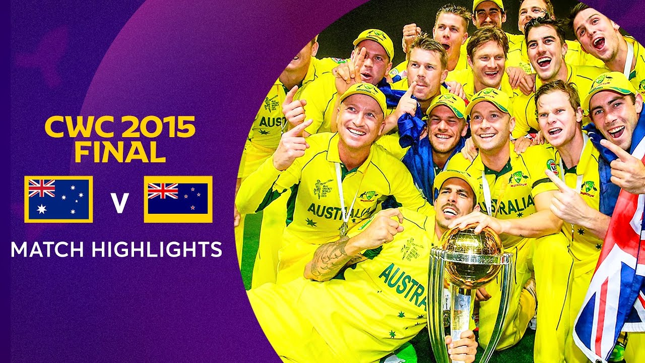 Cricket World Cup 2015 Final: Australia v New Zealand | Match ...