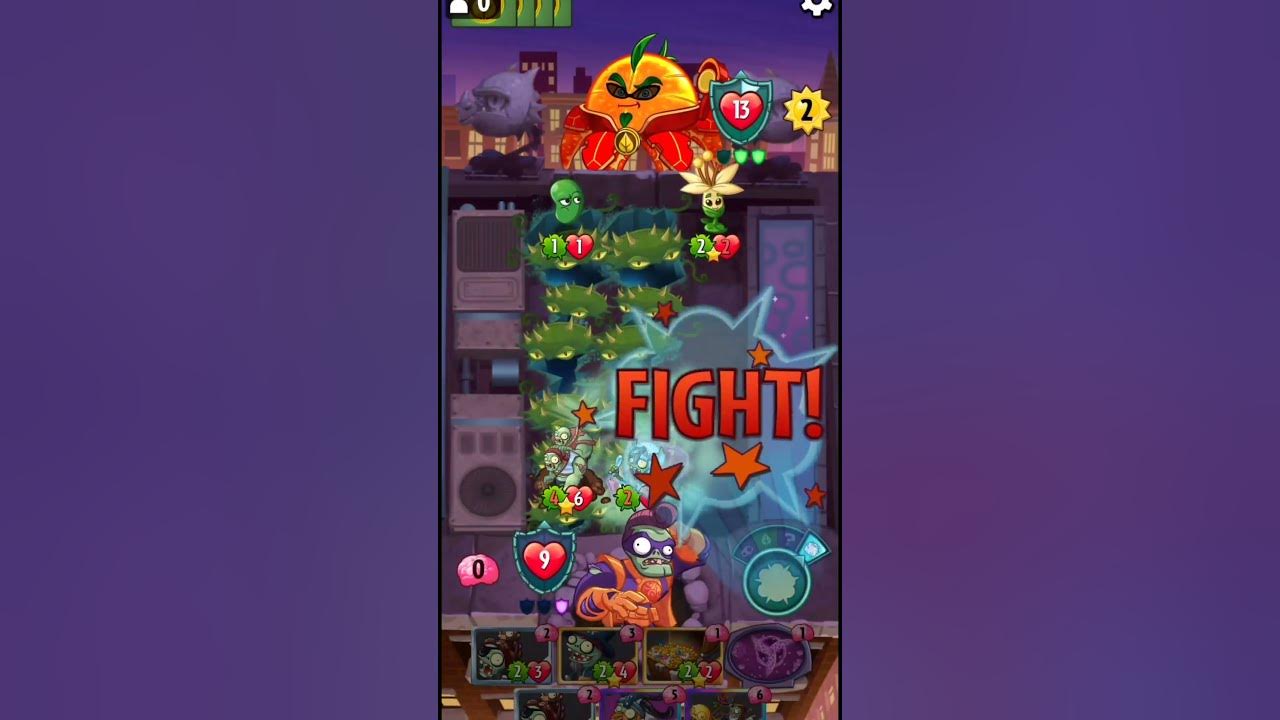 the lucky drop garg throwing garg PvZ Heroes #shorts - YouTube