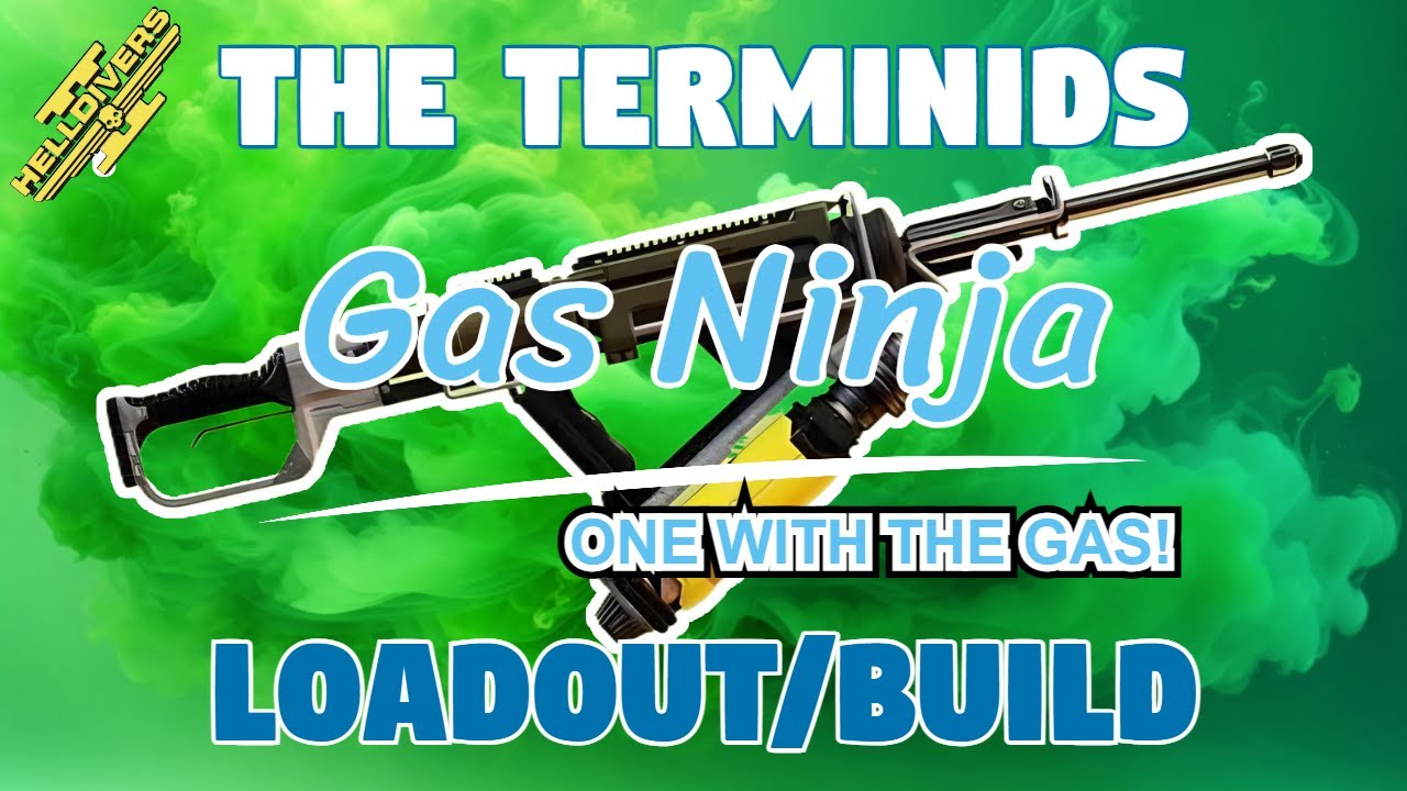 Helldivers 2 | The Terminids GAS NINJA Loadout/Build Guide (PREDATOR ...