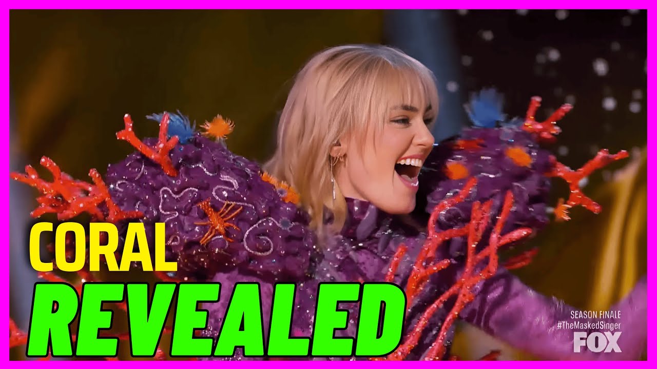 Coral Revealed on the Masked Singer - YouTube
