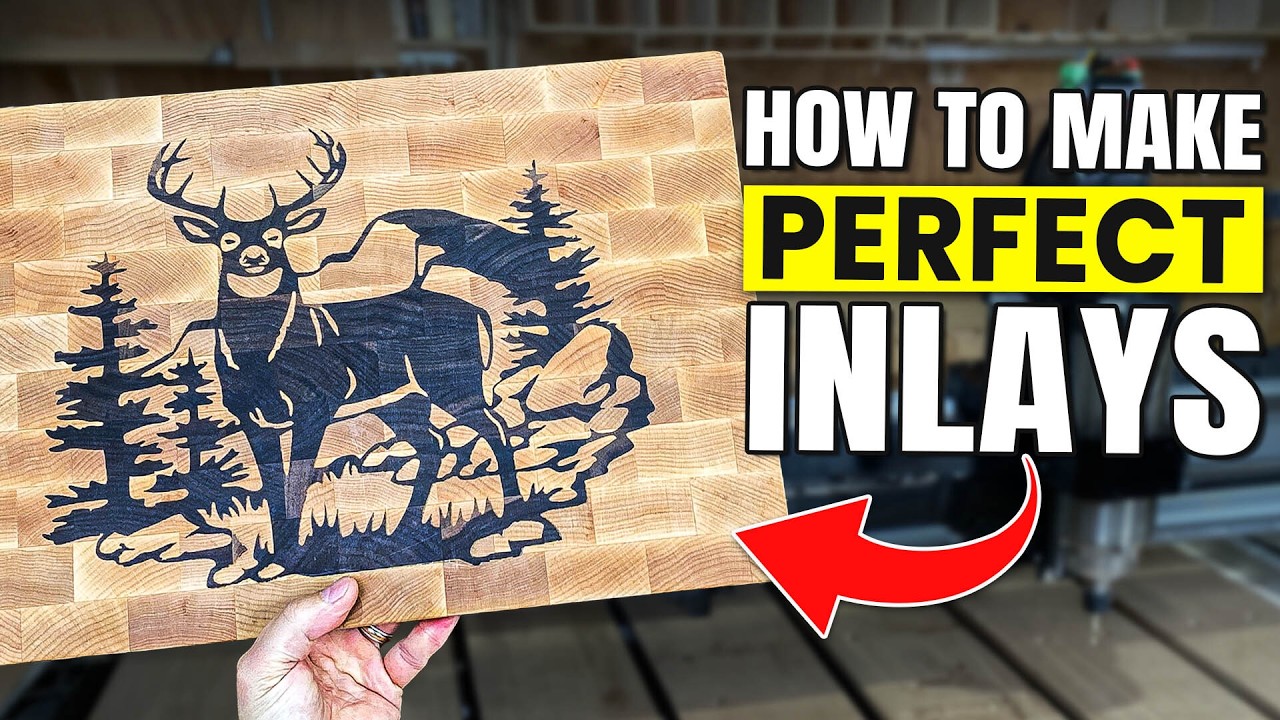 V-Carve Inlays Made EASY - CNC Beginner Guide - YouTube