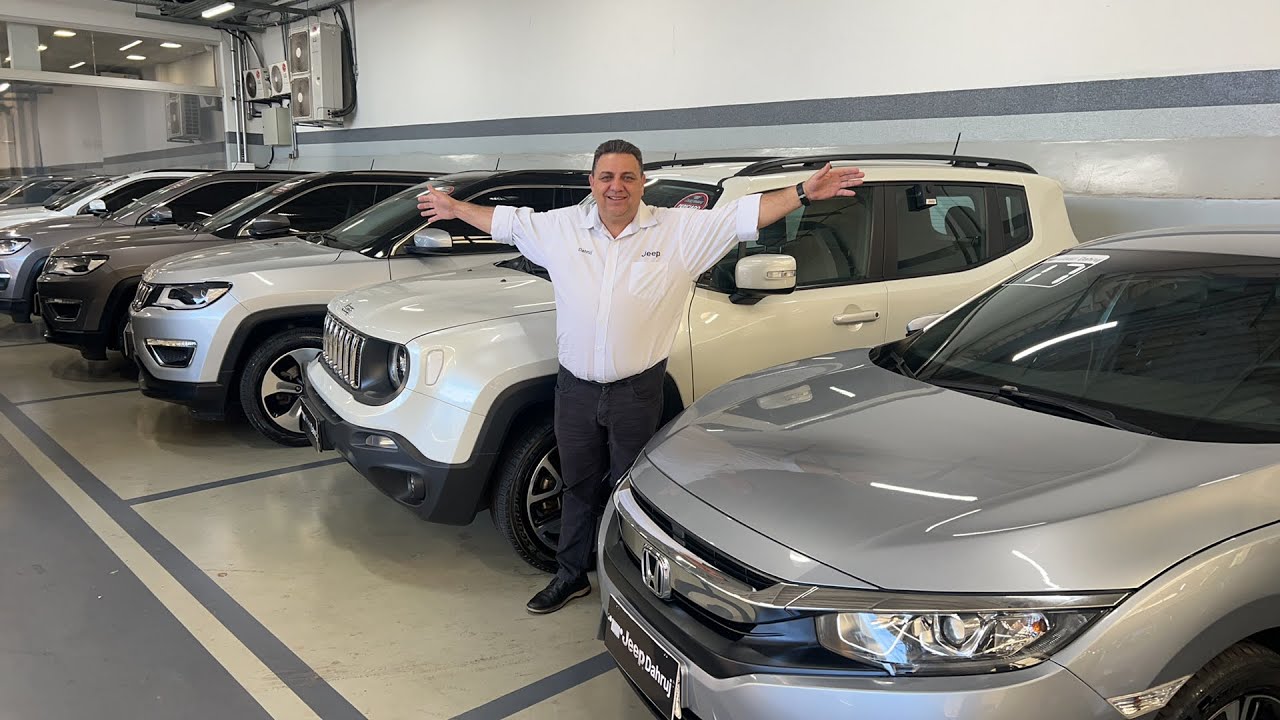 Jeep Aeroporto semi novos Honda HRV 20 Civic 19 Compass 18 Renegade 20 ...