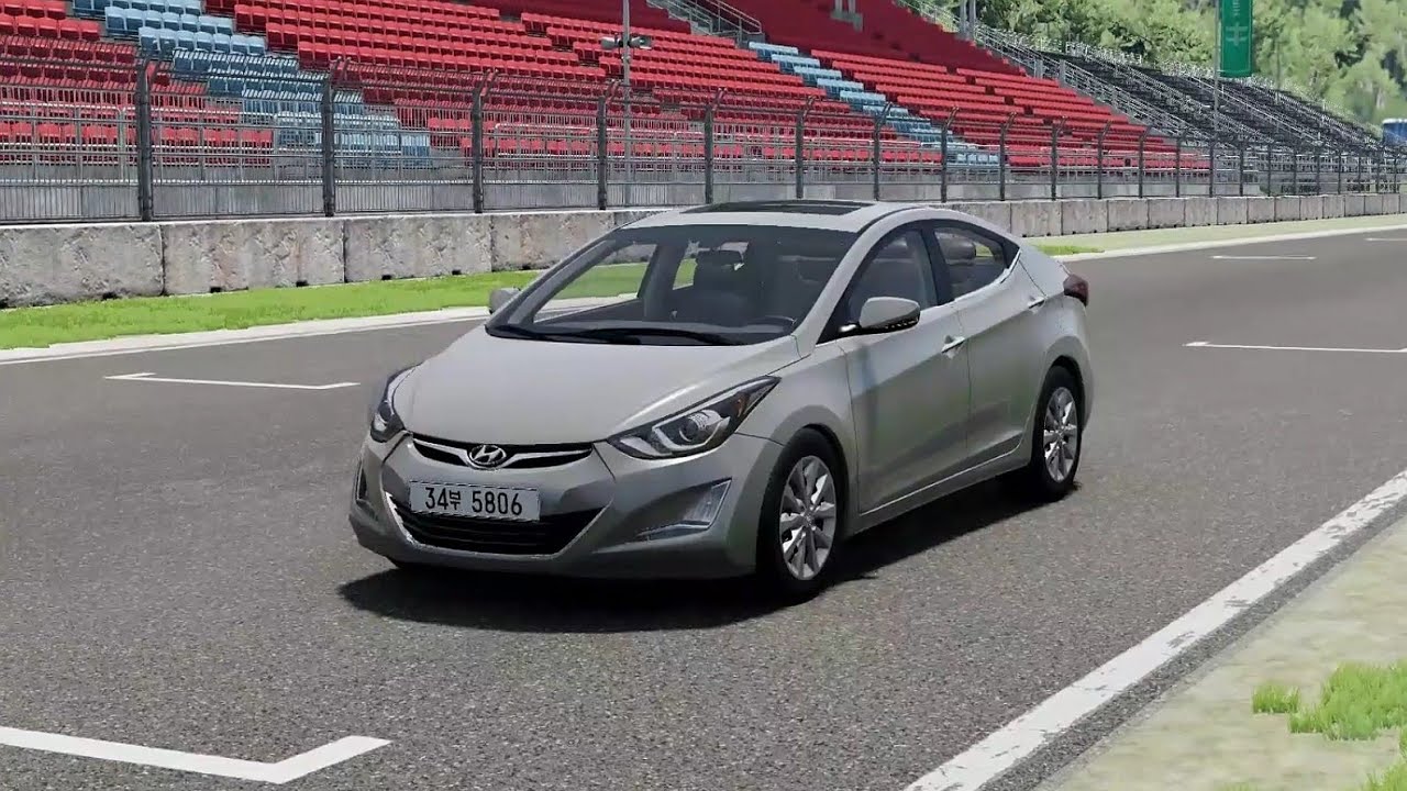 Hyundai Avante / Elantra (MD) Test Drive | BeamNG - YouTube