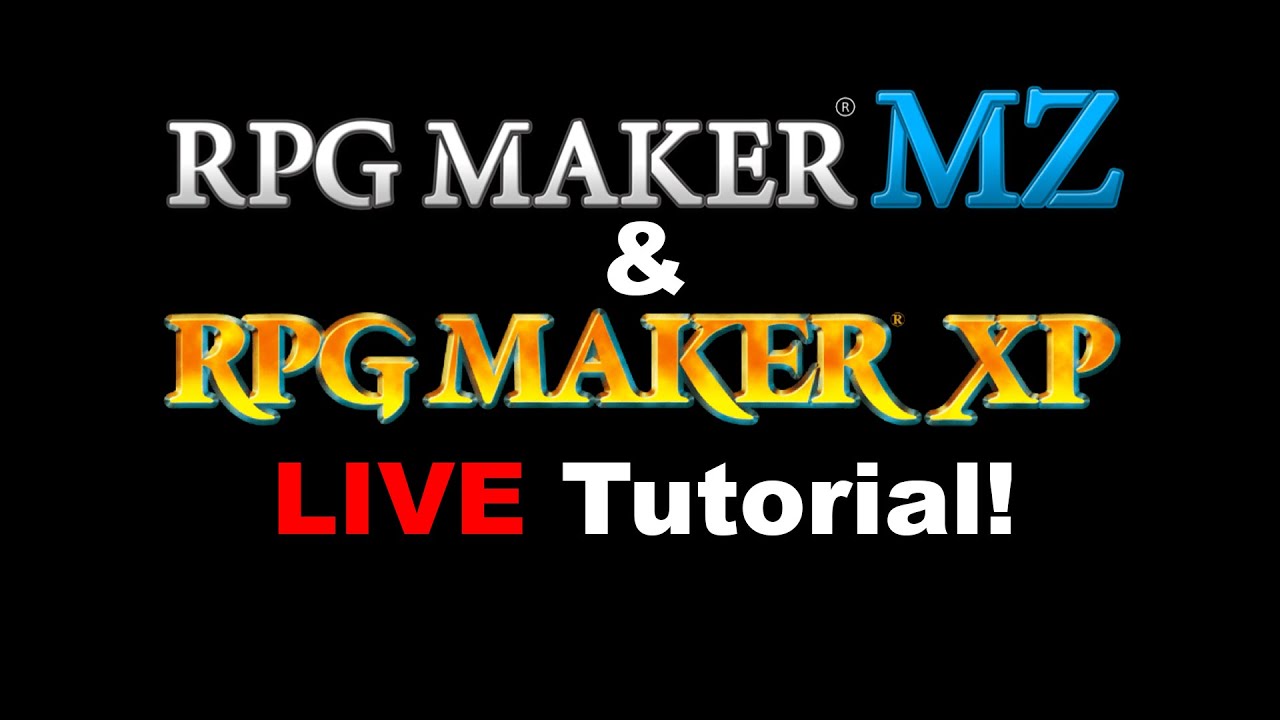 RPG Maker MZ & XP Live Tutorial | Deutsch / German - YouTube