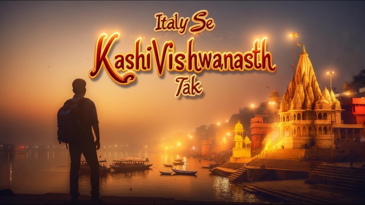 Shri Kashi Vishwanath Ji Ke Darshan | Italy Se Varanasi Tak Ki Yatra | Varanasi Ghat Ki Masti ...