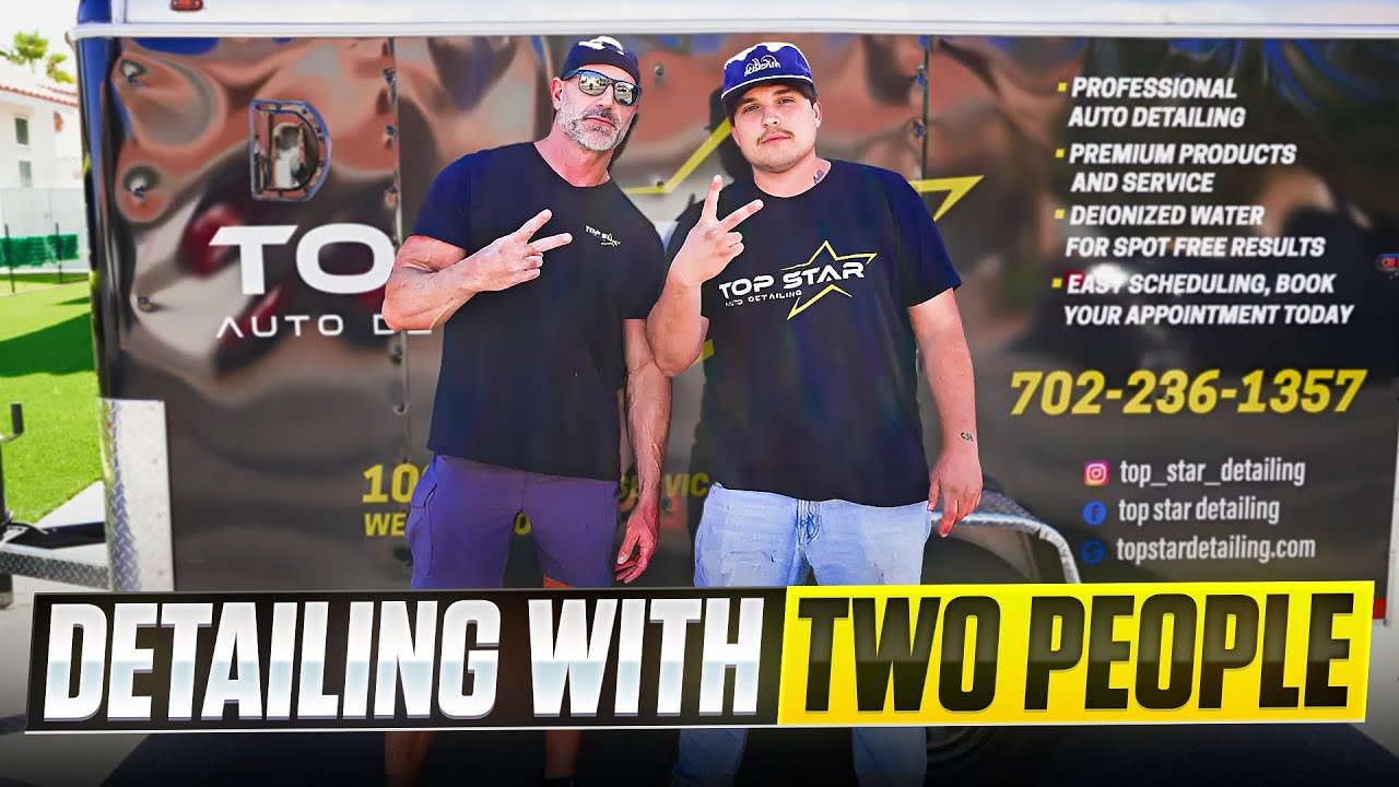 Mobile Detailing with a helper - TOP STAR DETAILING - YouTube