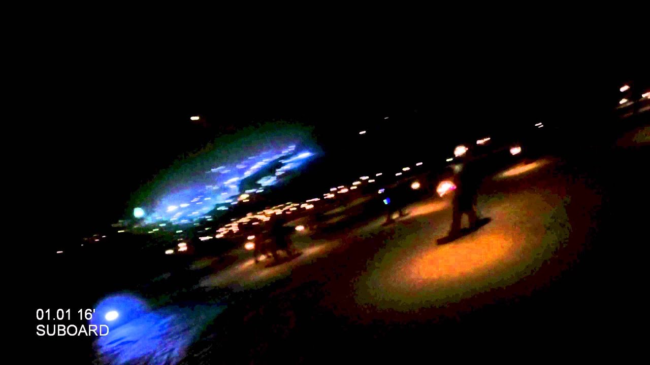 지산리조트 신년행사 SUBOARD - YouTube