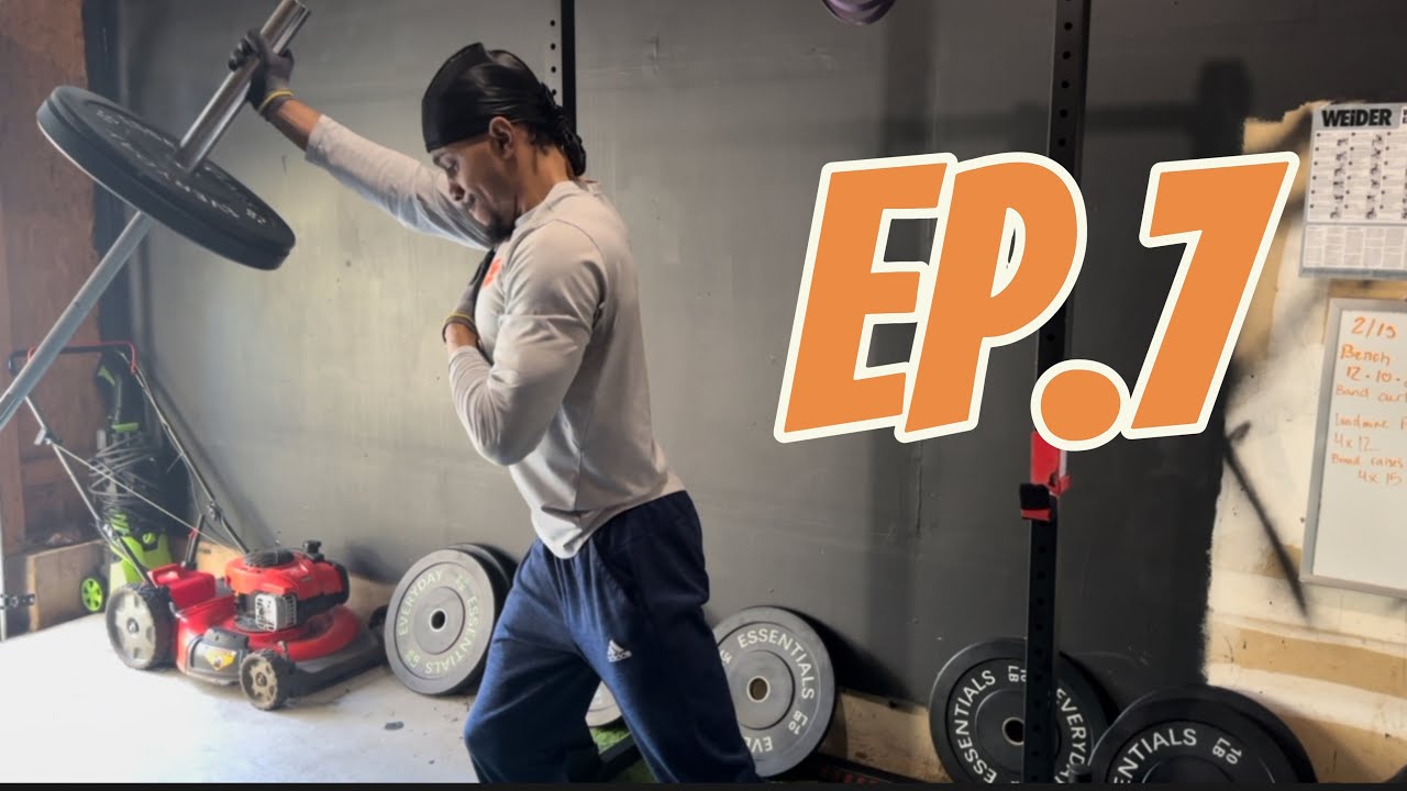 EP.7 GARAGE WORKOUT | EXPLOSIVE BENCH - YouTube