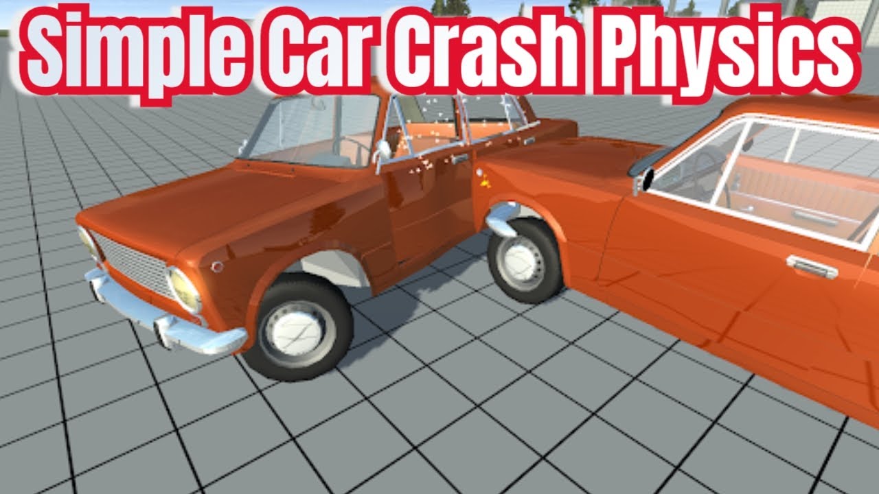 Simple Car Crash Physics - YouTube