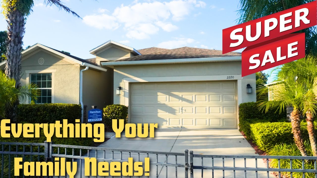 A tour of Lennar Homes Discontinued Model! Open Floor Plan 😍 |4 Bed|2 ...