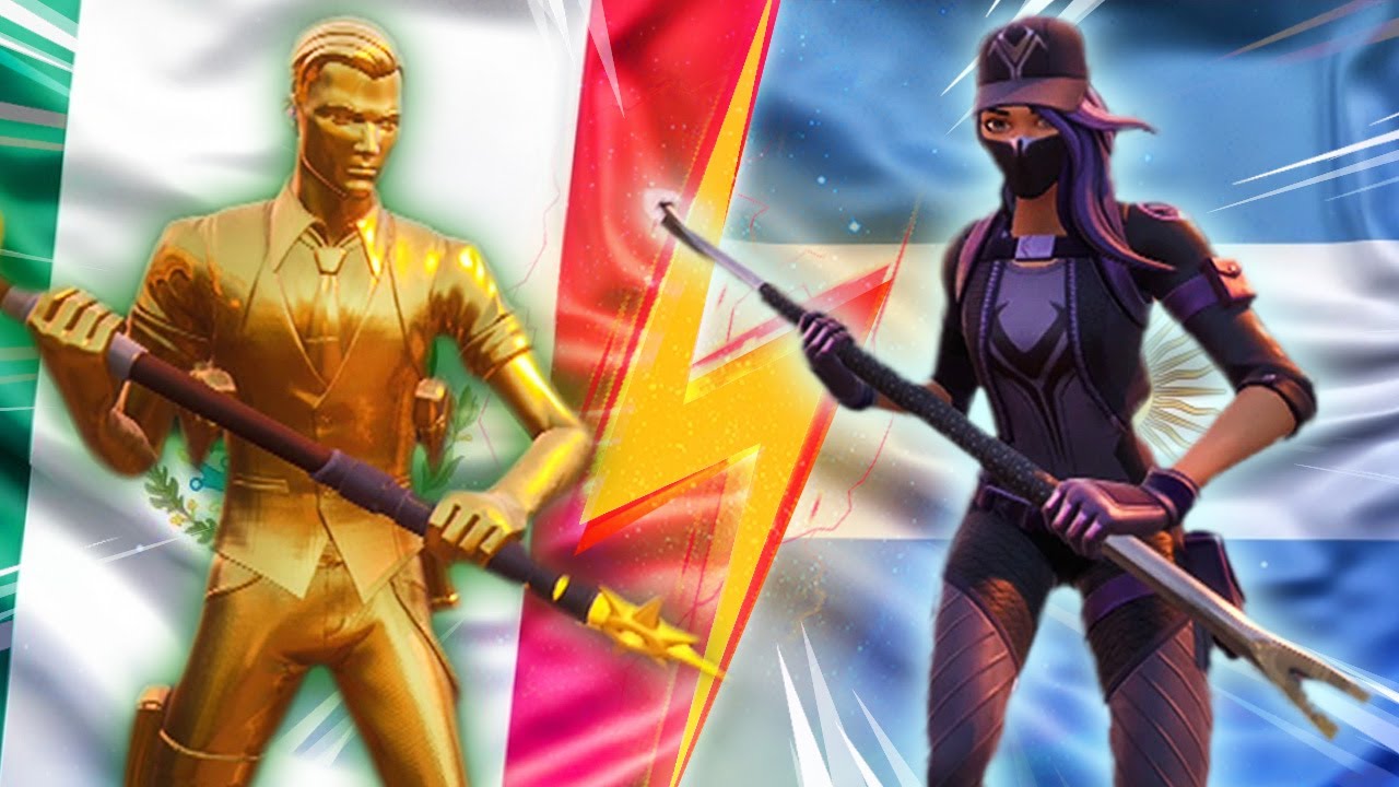 MÉXICO vs ARGENTINA quien es mejor? en FORTNITE 🔥 - YouTube