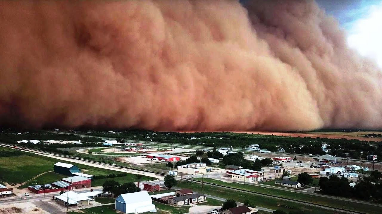 Day turned into night in New Mexico and Texas due to a terrible dust ...
