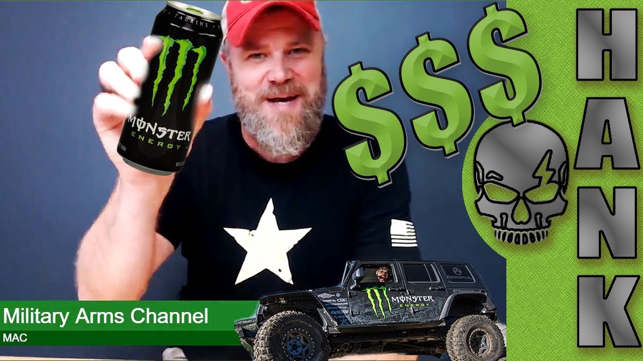 MAC Explains Million $$$ Monster Energy Drink Sponsorship!?!? - YouTube