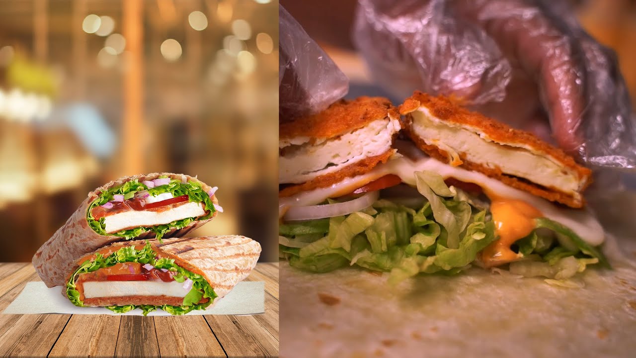 Wrap B-Roll | Food B-Roll | Burger farm - YouTube