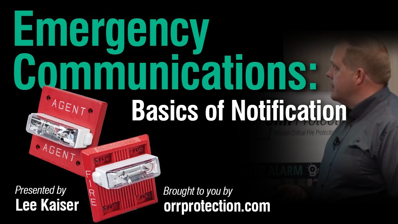 Emergency Communications: Basics of Notification - YouTube