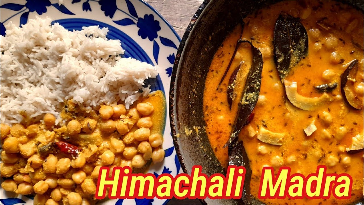 How to make Himachali Madra | हिमाचली चना मदरा | Cookitnice | - YouTube