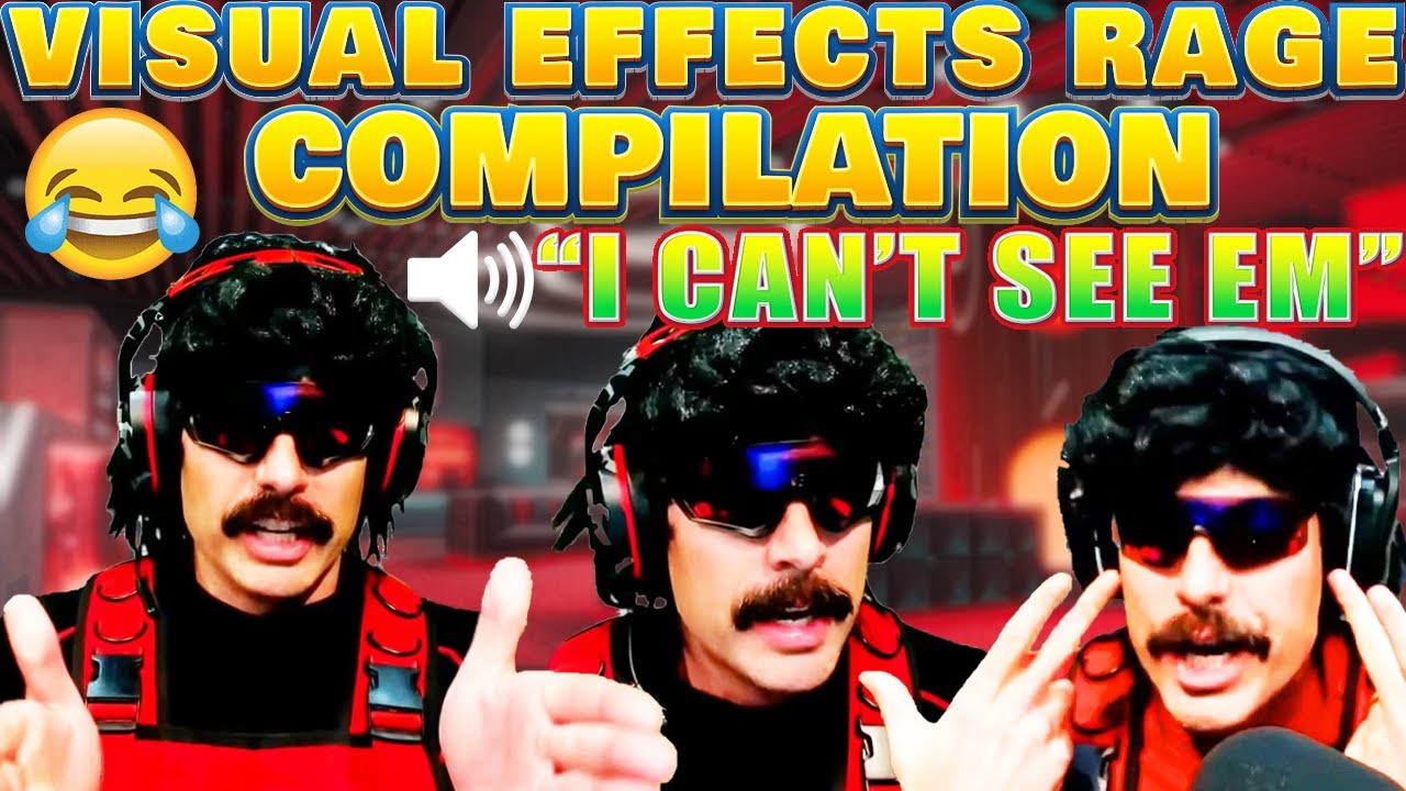 DrDisrespect - COD Warzone | Visual Effects Rage Compilation #1 - YouTube