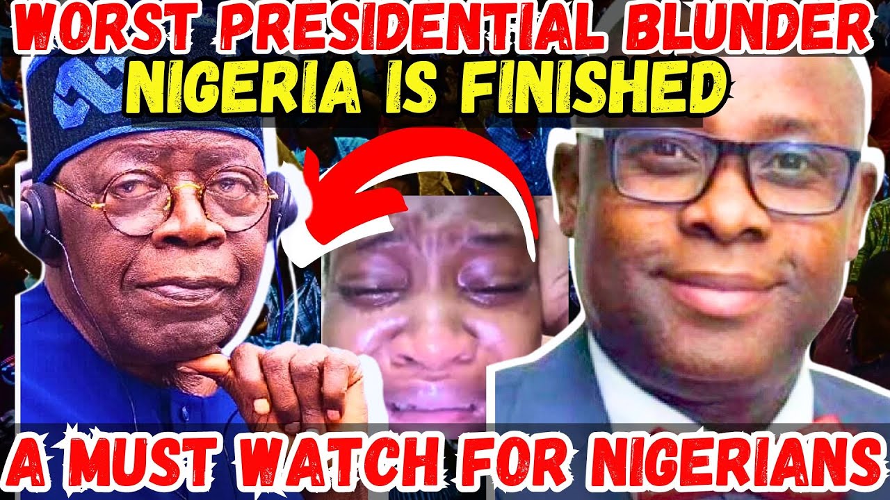 WORST PRESIDENTIAL BLUNDER UNDER TINUBU: RUFAI OSENI REACTS. IS THIS ...