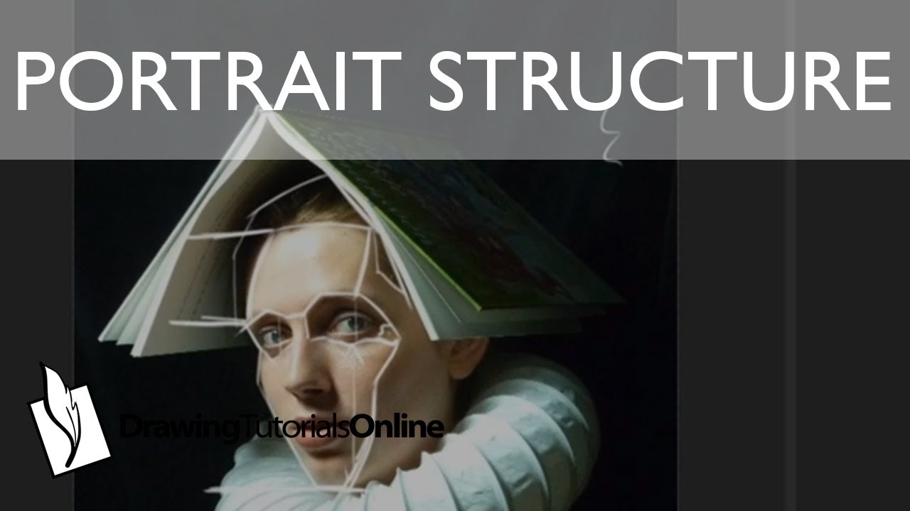 How To Structure Your Portrait Drawings - YouTube