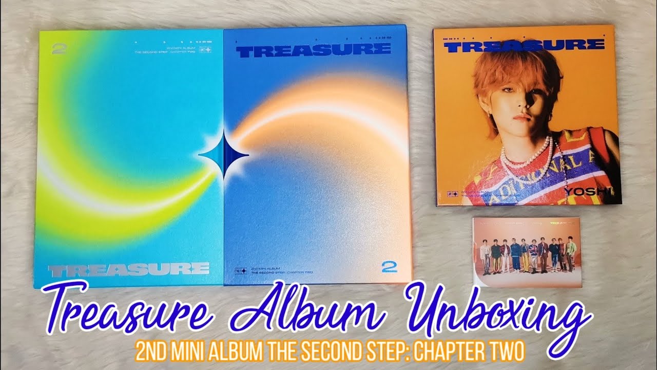 Treasure The Second Step Chapter Two Album Unboxing | Ktown4u, YG ...