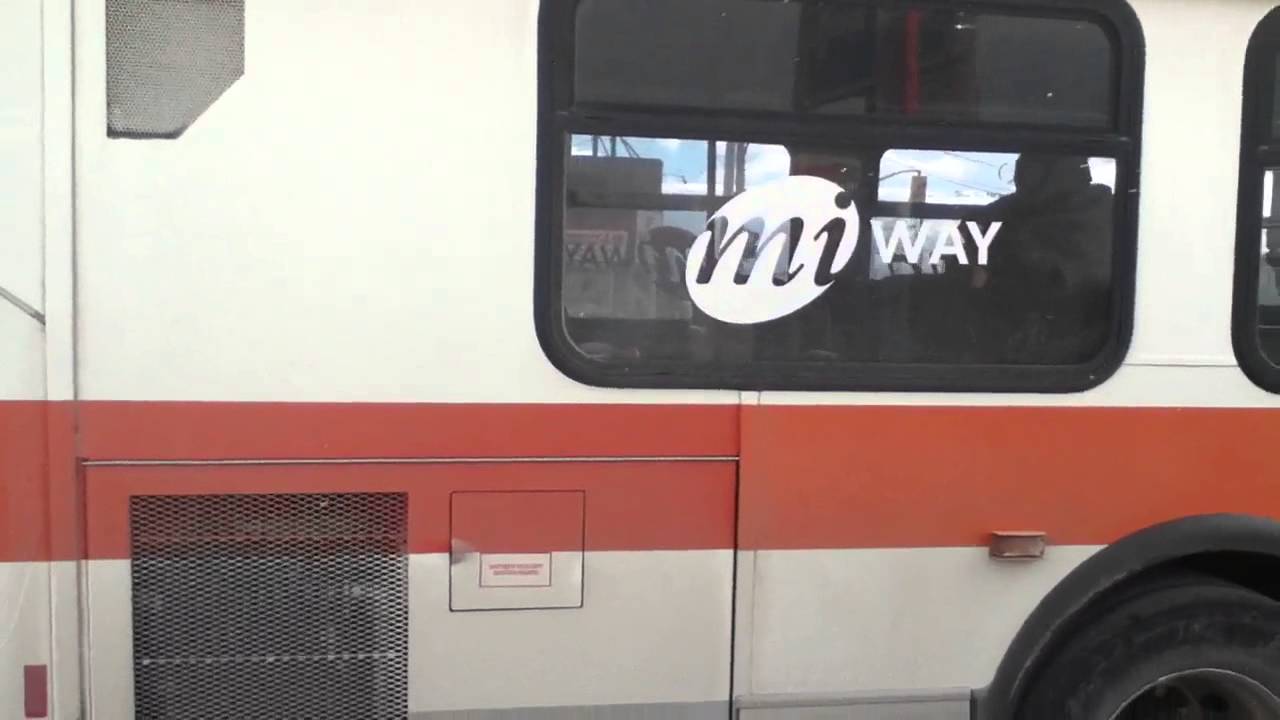 MT (miWay) 2008 New Flyer D40LFR #0802 - YouTube