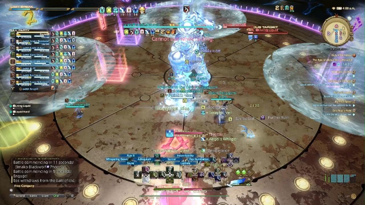 Pipin TEA First Clear (FFXIV) - SCH POV - YouTube