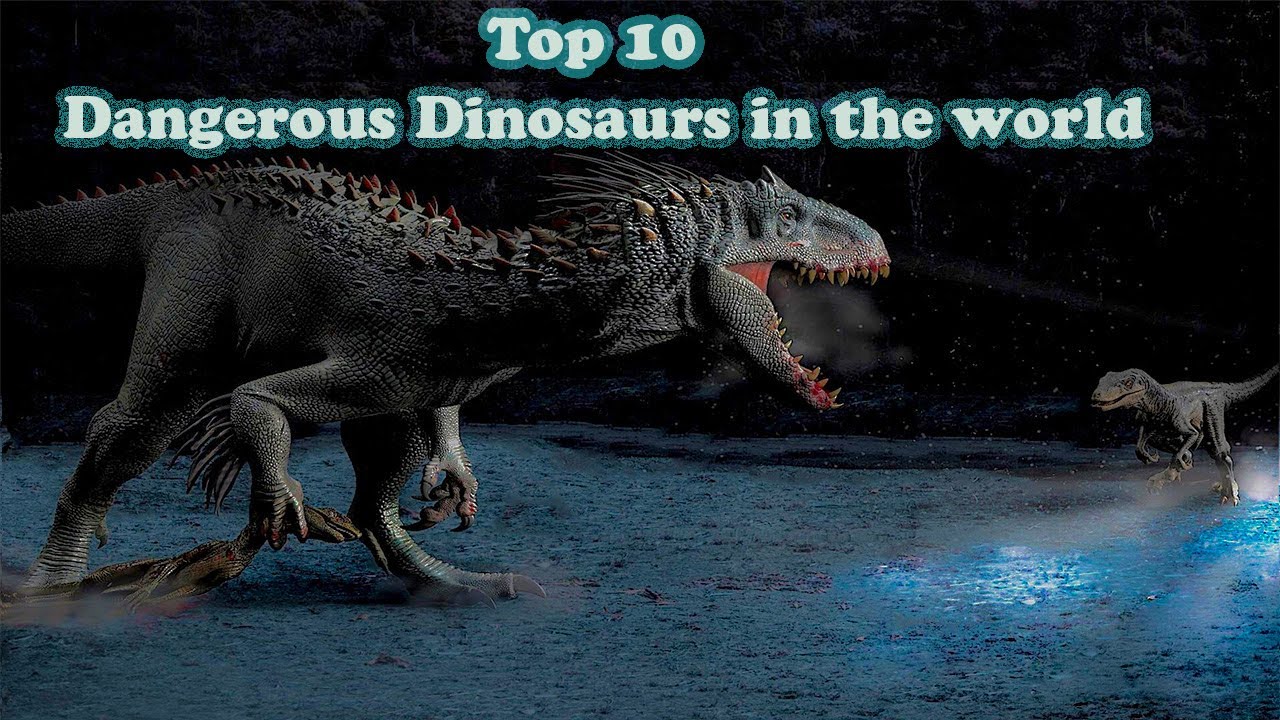 Top 10 Dangerous Dinosaurs in the world 🔥Dark eagle - YouTube