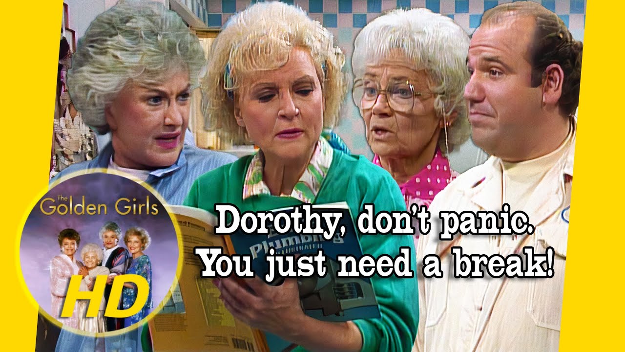 Plumber Lou is called, the pipes are busted, and Blanche met Little ...