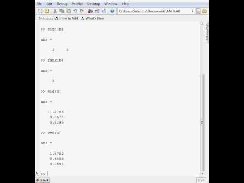 Matlab Basic Tutorial: Part-3 - YouTube