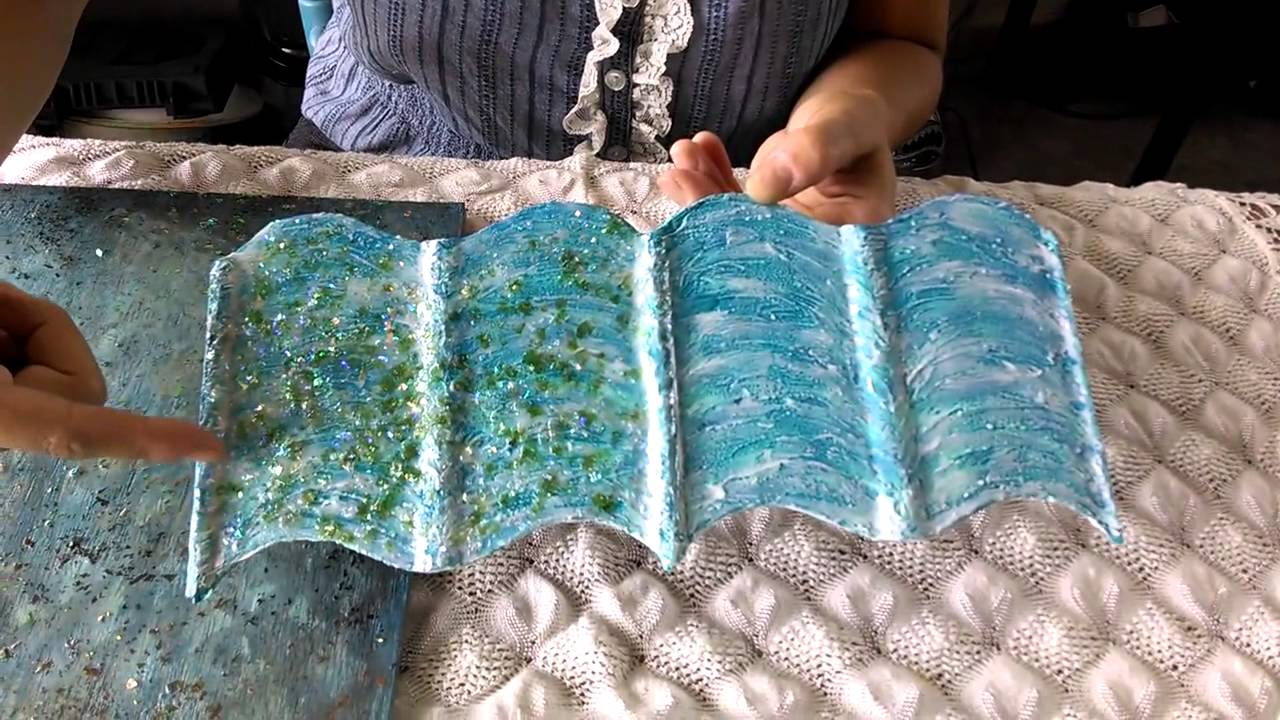 The Deep Ocean Blue - ICE Resin on substrates - YouTube