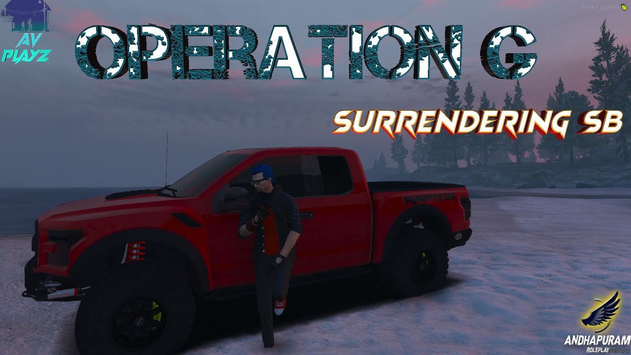 Surrendering SB// Last Day Of RED RAVENS //GTA V RP News RP//Andhapuram ...