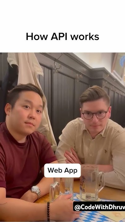 How API Works ? #codewithdhruv #codingmemes #mobileappdevelopment #funny #coderslife # ...